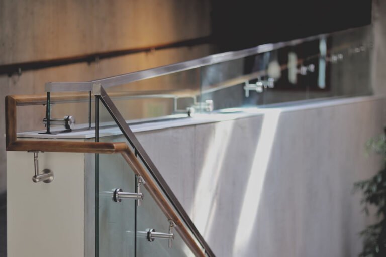 Heavy Duty Stainless Steel Glass Clip for Handrail | Sleek Solution