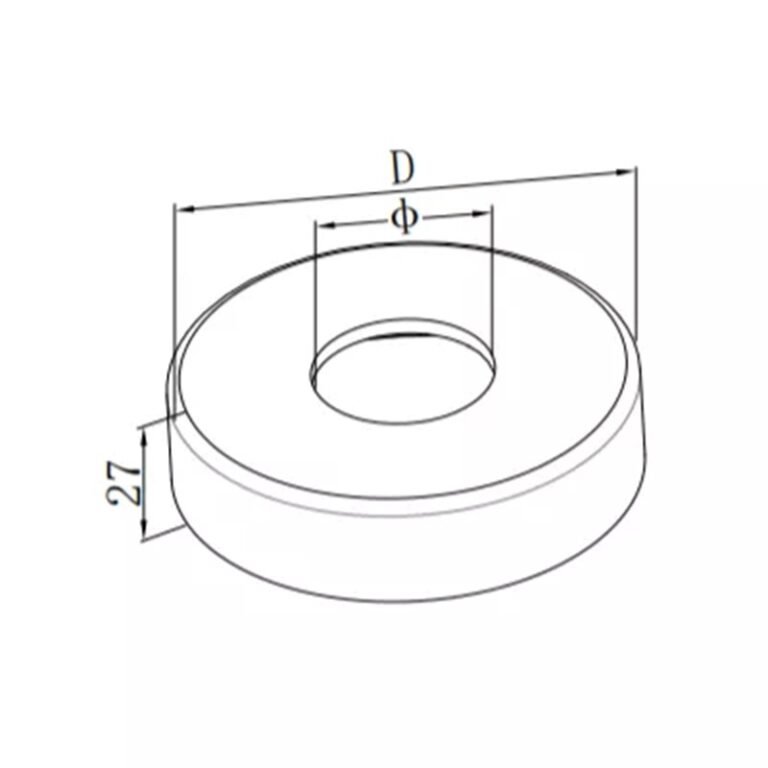 UNIKIM Stainless Steel Fence Base Plate Balustrade Base Cover