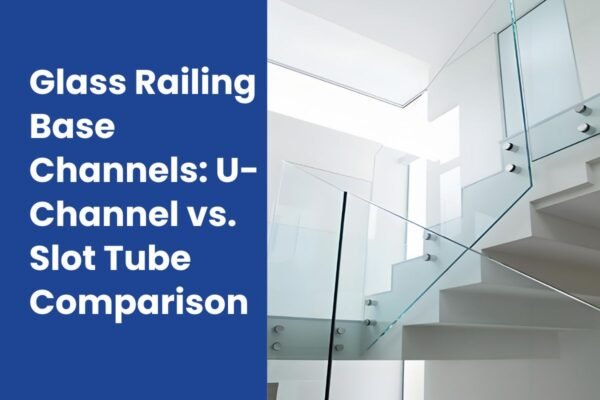 Glass Railing Base Channels: Slot Tube vs U-Channel Guide